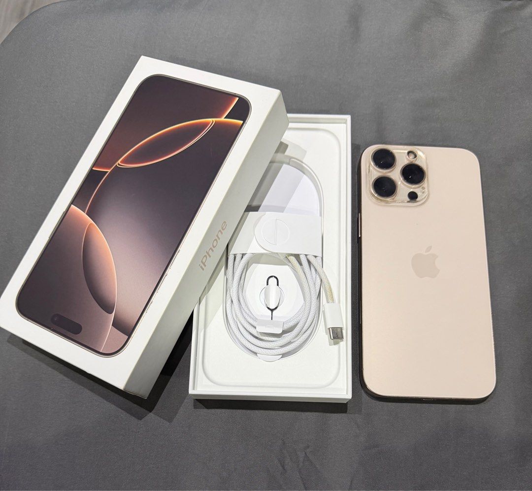 iPhone 16 Pro Max 512GB Desert Titanium, Mobile Phones & Gadgets ...