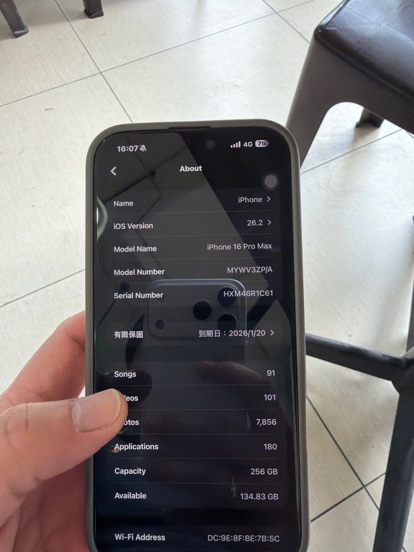 iPhone 16 Pro Max Black Titanium 256GB, Mobile Phones & Gadgets, Mobile ...