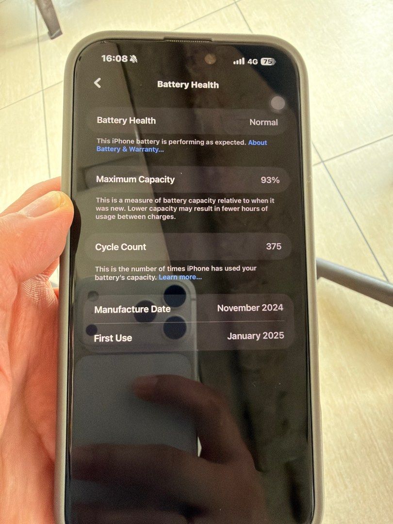 iPhone 16 Pro Max Black Titanium 256GB, Mobile Phones & Gadgets, Mobile ...