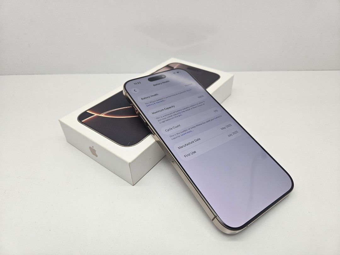 iPhone 16 Pro Max Desert Titanium 256GB, Mobile Phones & Gadgets ...