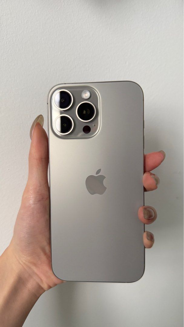 iPhone 16 Pro Max Natural Titanium 256GB, Mobile Phones & Gadgets ...