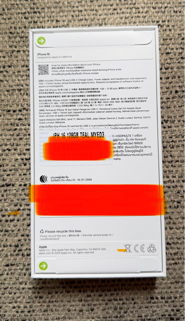 iPhone 16 Teal 128GB, Mobile Phones & Gadgets, Mobile Phones, iPhone ...