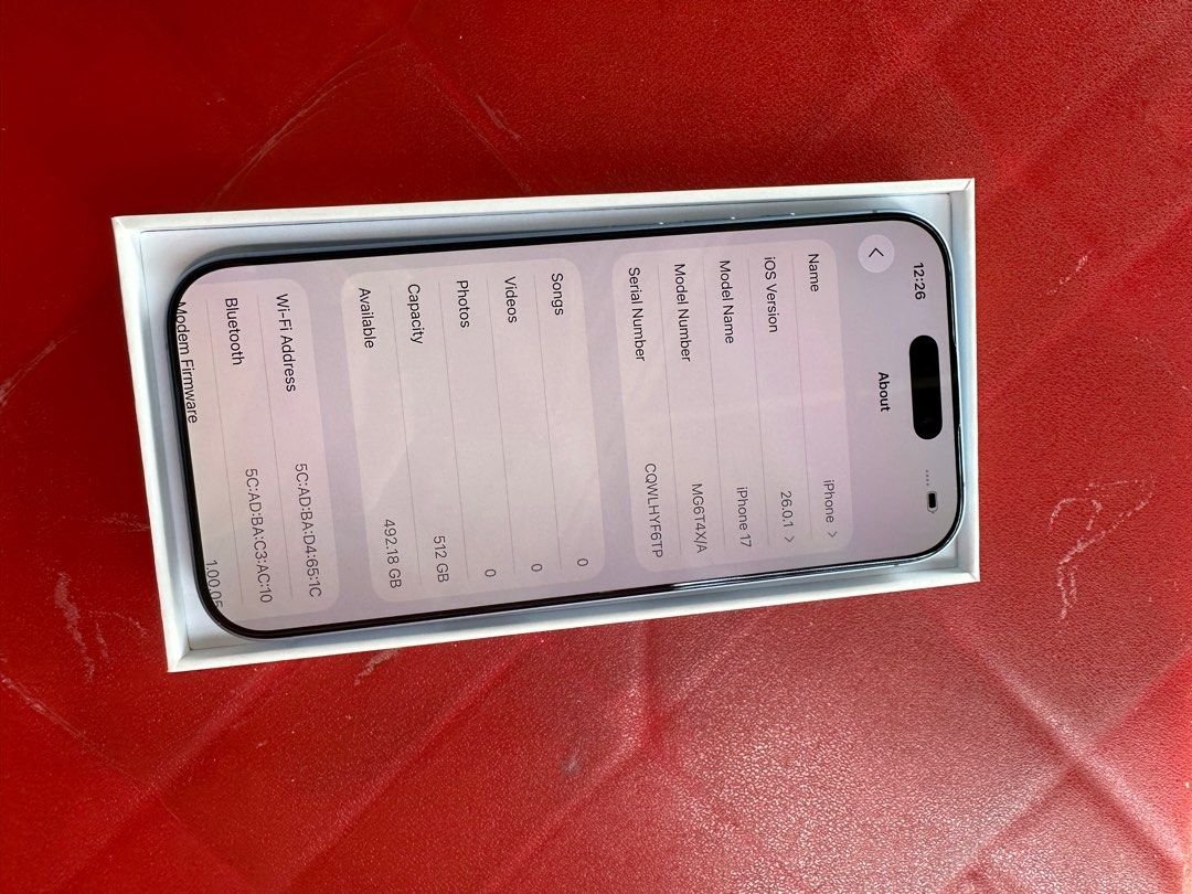 iPhone 17 Mist Blue 512GB, Mobile Phones & Gadgets, Mobile Phones ...