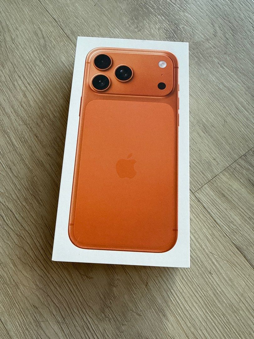 iPhone 17 Pro Max Cosmic Orange 256GB, Mobile Phones & Gadgets, Mobile ...