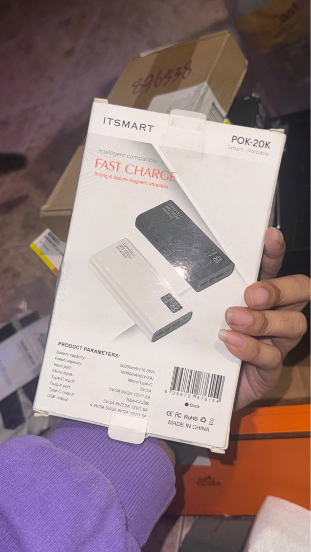 ITSMART POK-20K 20000mAh Fast Charge Power Bank, Mobile Phones ...