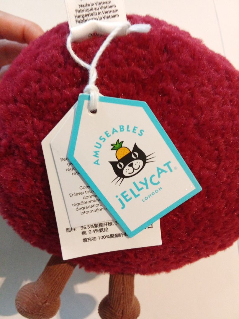 Jellycat Amuseable Birthday Cake Plush Toy, Hobbies & Toys, Toys ...