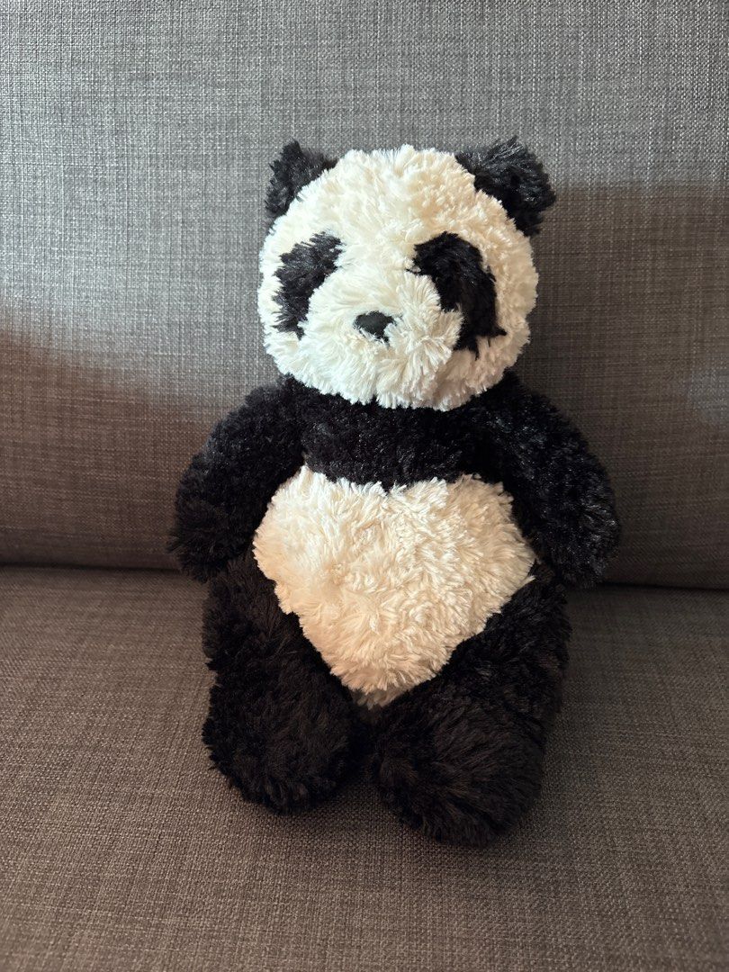 Jellycat Panda Plush Toy, Hobbies & Toys, Toys & Games on Carousell