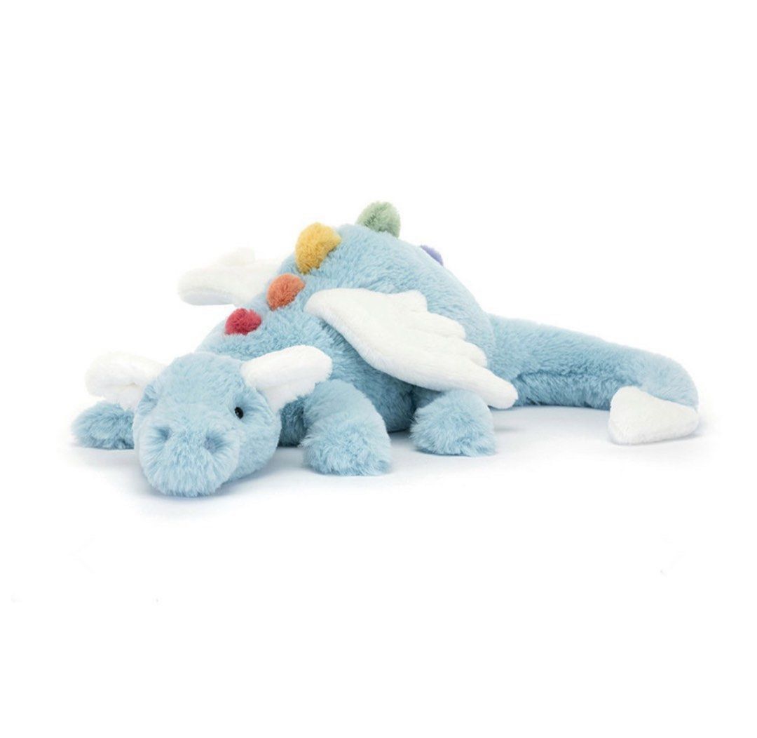 Jellycat Sky Dragon Plush Toy Large, Hobbies & Toys, Toys & Games on ...