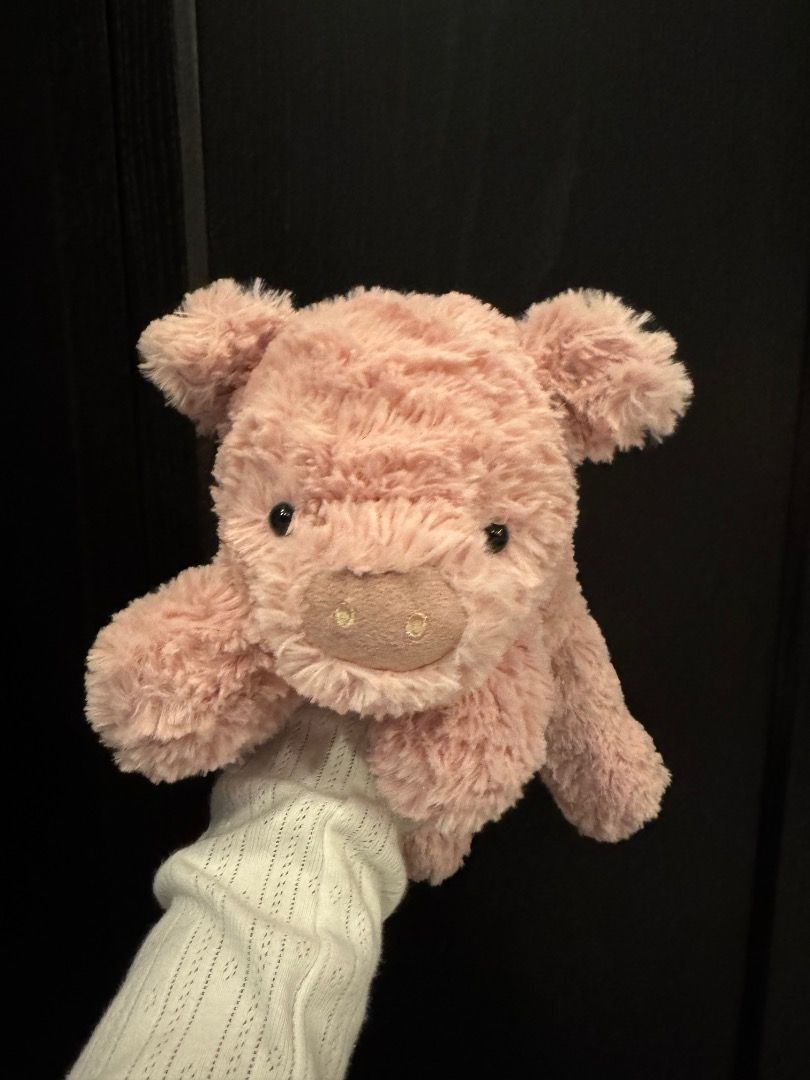 Jellycat Tumblie Pig, Hobbies & Toys, Toys & Games on Carousell