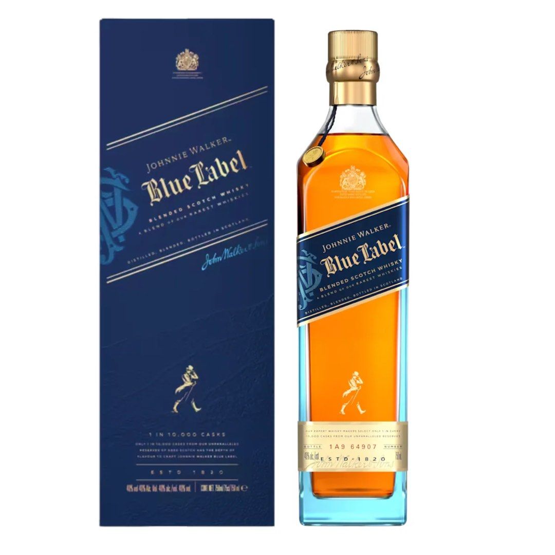 Johnnie Walker Blue Label Blended Scotch Whisky, Food & Drinks ...