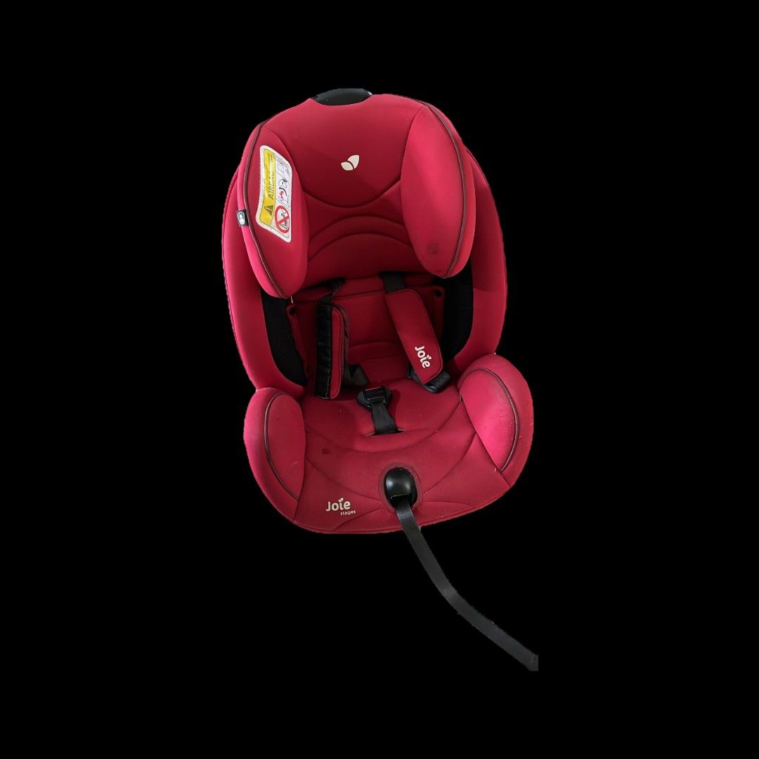 Joie Stages Car Seat - Red, Babies & Kids, Going Out, Car Seats on ...