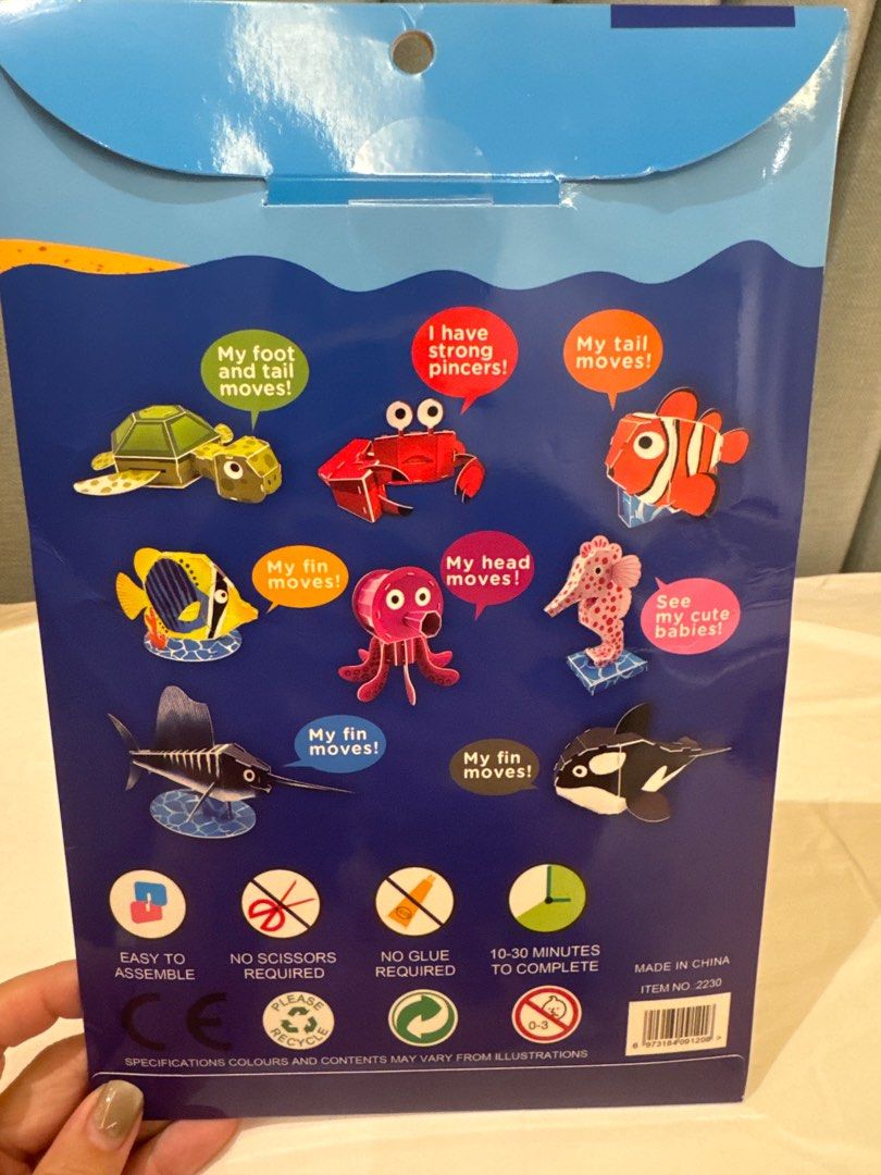 3D Puzzle Ocean World , Hobbies & Toys, Toys & Games on Carousell