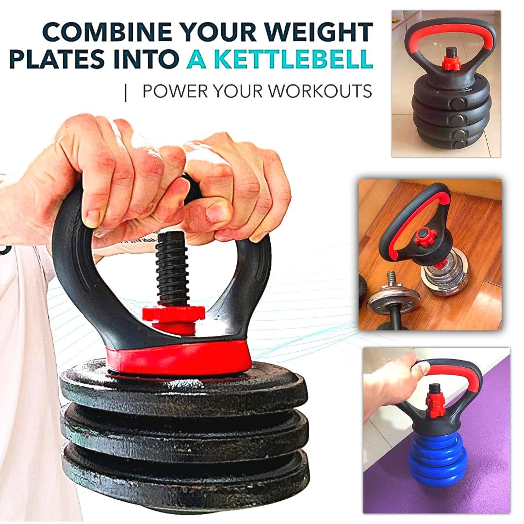 Kettlebell Weight handle, Sports Equipment, Exercise & Fitness, Weights ...