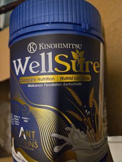 Kinohimitsu WellSure Plant Protein, Health & Nutrition, Health ...