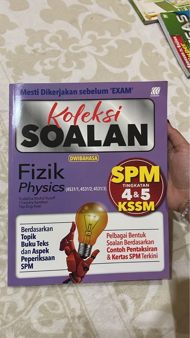 Koleksi Soalan Fizik SPM Tingkatan 4 & 5, Hobbies & Toys, Books ...