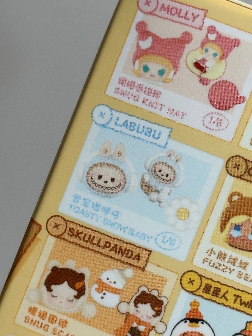 Labubu Popbean Fluffy Cozy Dimoo Blind Box, Hobbies & Toys, Toys ...