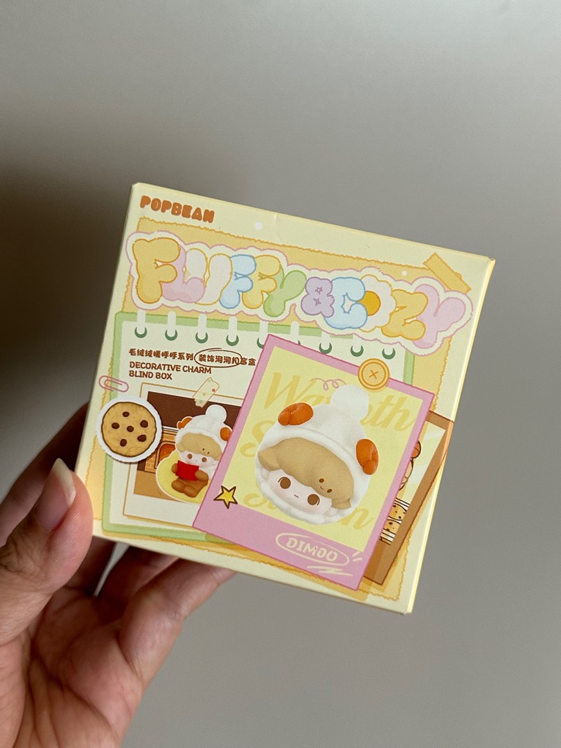 Labubu Popbean Fluffy Cozy Dimoo Blind Box, Hobbies & Toys, Toys ...
