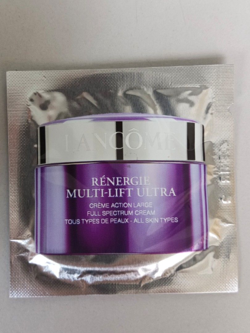 Lancome 1.5ml x 2pc renergie multi lift ultra full spectrum cream ...