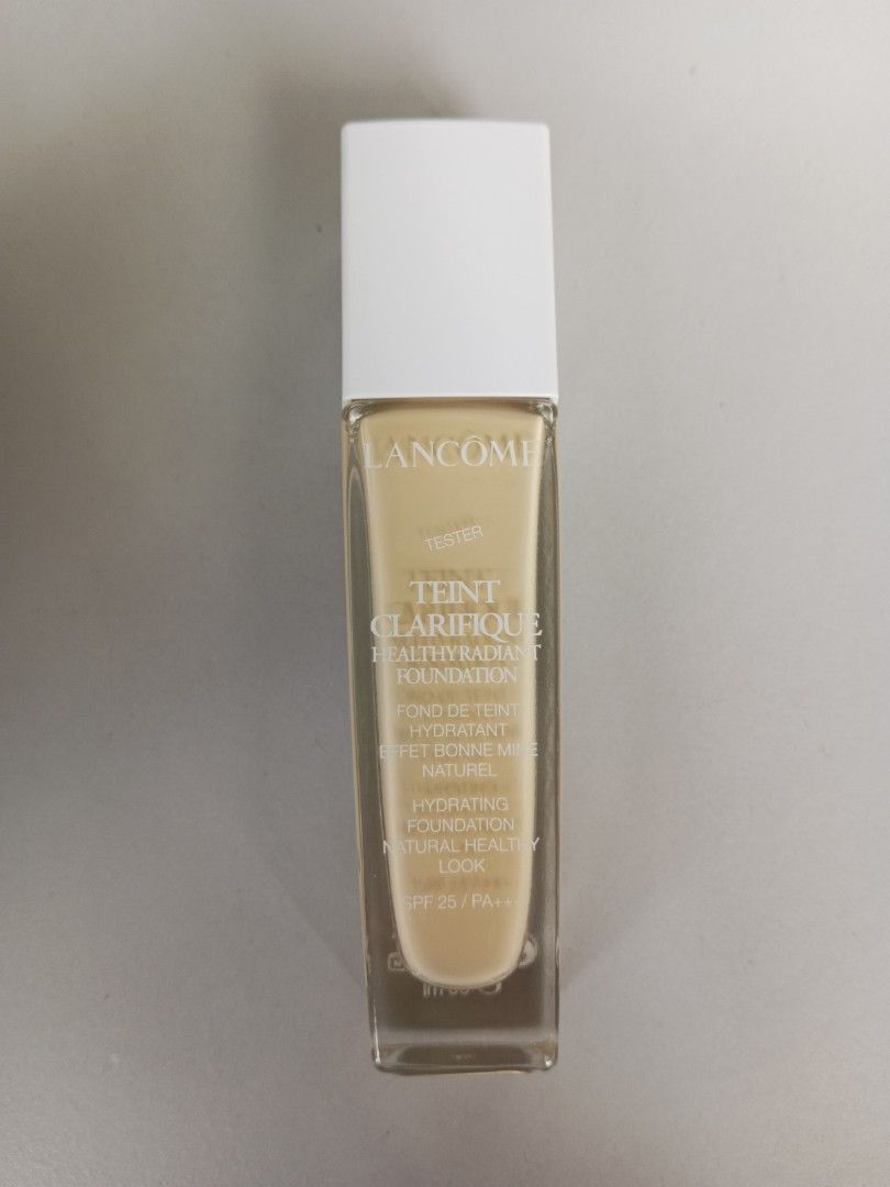 Lancome 30ml #BO-01 teint clarifique spf 25/pa+++ hydrating foundation ...