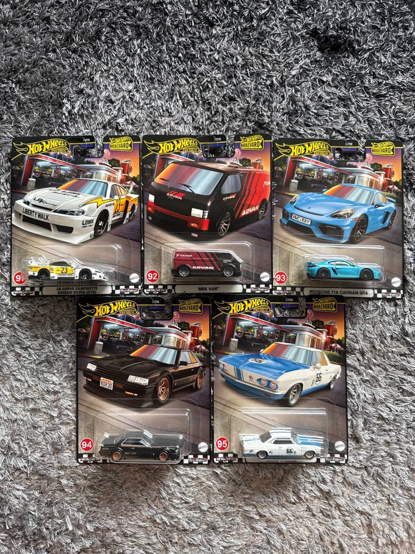 LB SUPER SILHOUETTE NISSAN SILVIA (S15), MBK VAN, PORSCHE 718 CAYMAN ...