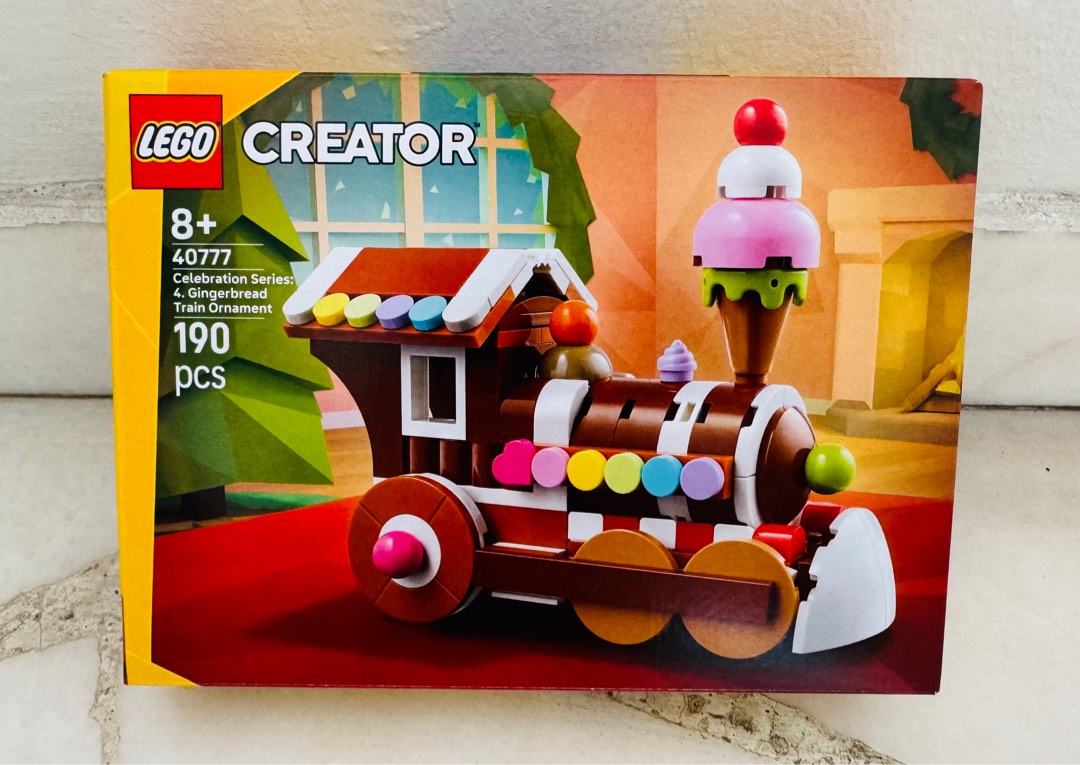 LEGO 40777 Gingerbread Train Ornament, Hobbies & Toys, Toys & Games on ...