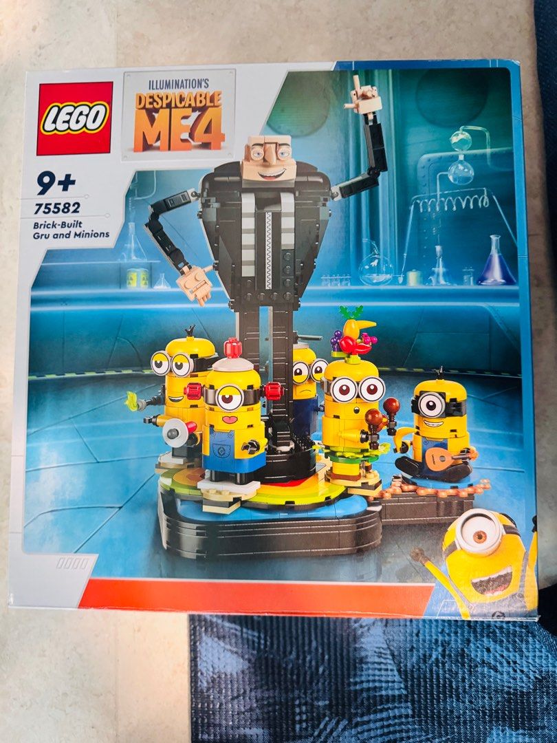 LEGO 75582 Brick-Built Gru & Minions Set, Hobbies & Toys, Toys & Games ...