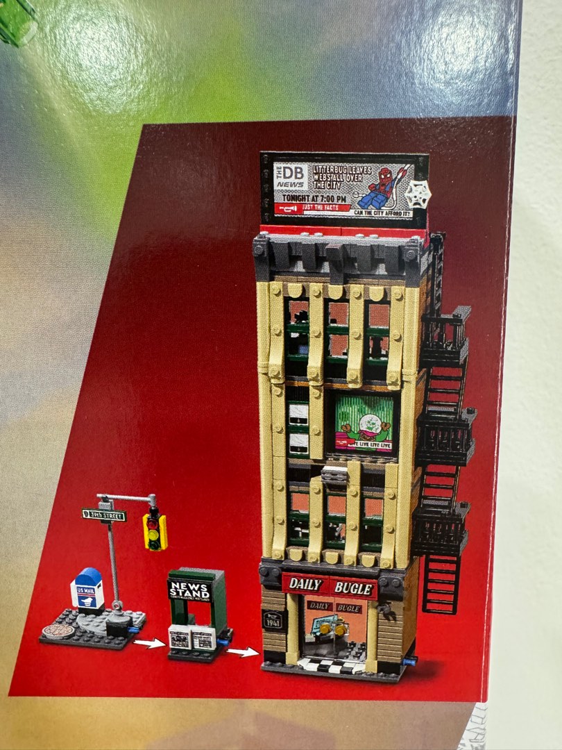 Lego 76342 Marvel Spiderman Spider-man Spidey vs Mysterio The Daily ...