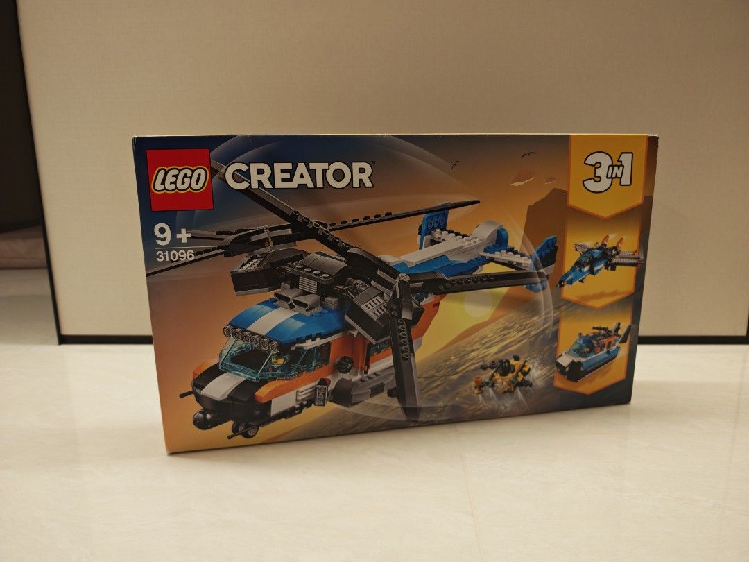 LEGO Creator 3-in-1 Helicopter Set 31096, Hobbies & Toys, Toys & Games ...