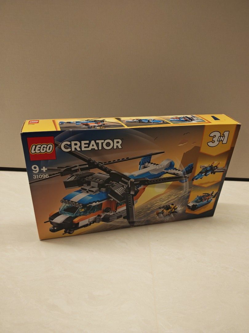 LEGO Creator 3-in-1 Helicopter Set 31096, Hobbies & Toys, Toys & Games ...