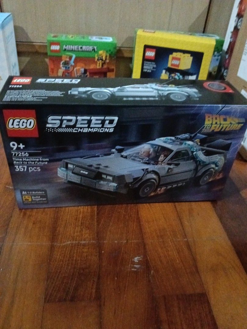 Lego Speed Champions 77256 Back to the Future Time Machine (Delorean ...