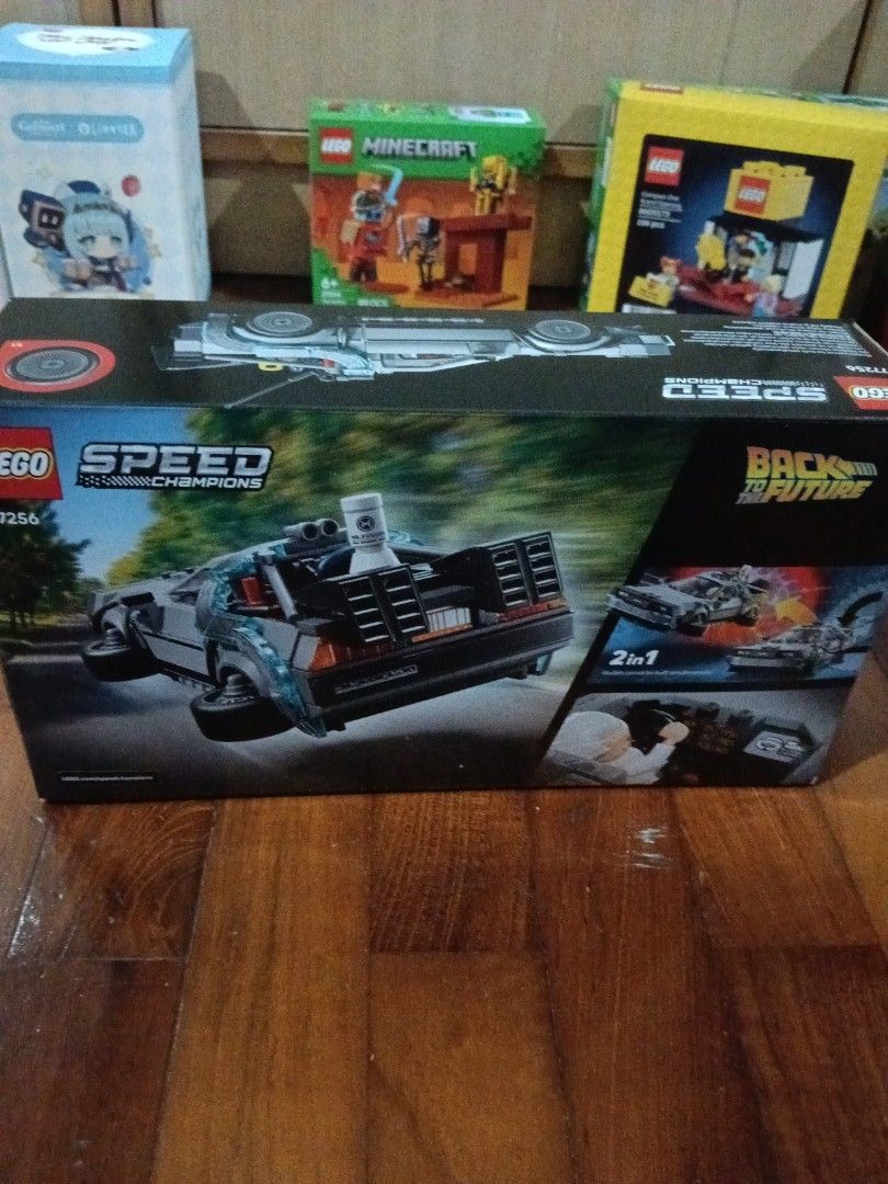 Lego Speed Champions 77256 Back to the Future Time Machine (Delorean ...