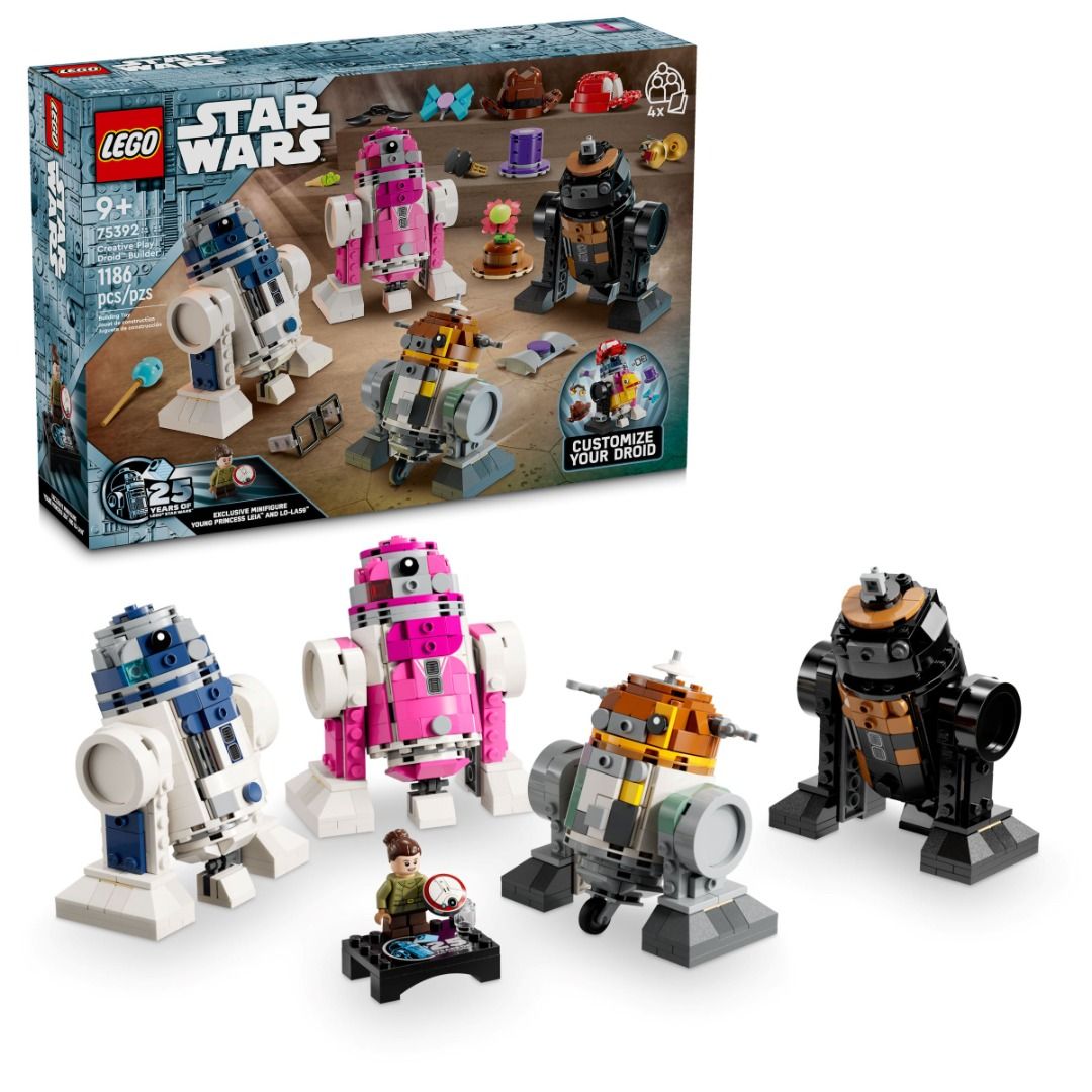 LEGO Star Wars Creative Play Droid Builder (LEGO 75392), Hobbies & Toys ...