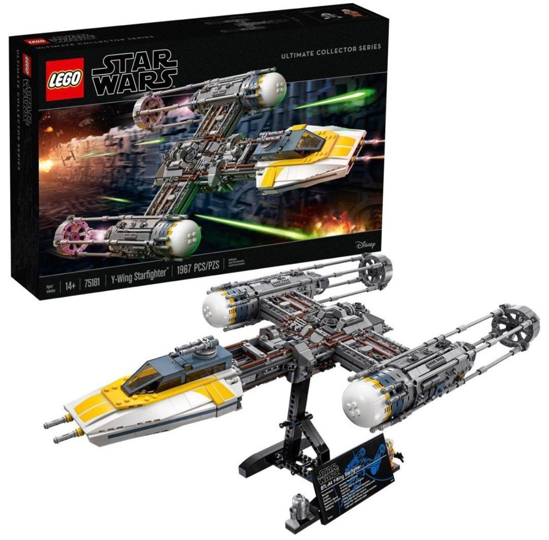 LEGO Star Wars Y-Wing Starfighter 75181, Hobbies & Toys, Toys & Games ...