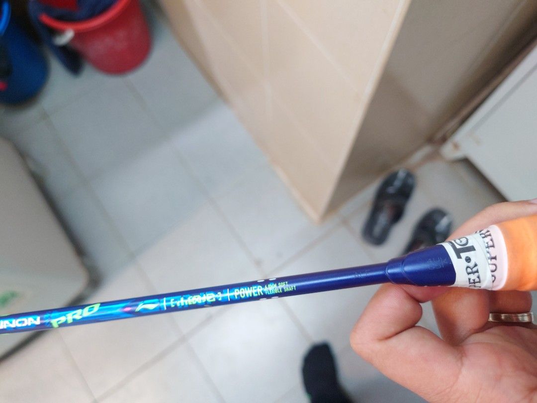 Li-Ning Axforce Cannon Pro Badminton Racket, Sports Equipment, Sports ...