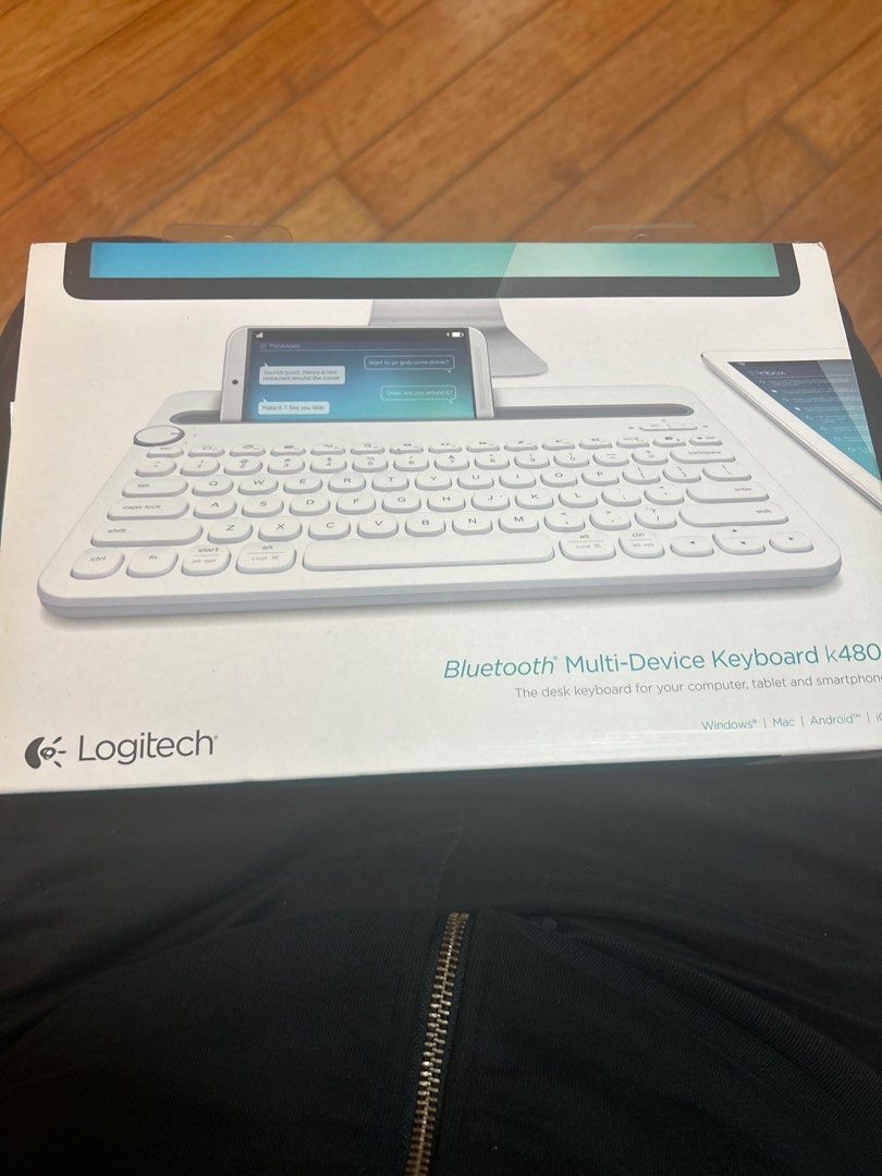 Logitech Bluetooth Multi-Device Keyboard K480, 電腦＆科技, 電腦周邊及配件, 電腦鍵盤及相關 ...