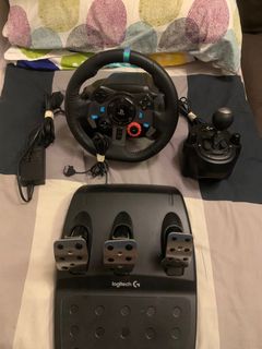 Logitech g29 pedel and wheel, Video Gaming, Gaming Accessories ...