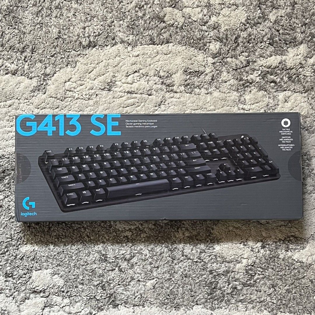 Logitech G413 SE Gaming Keyboard Tactile Switches, Computers & Tech ...