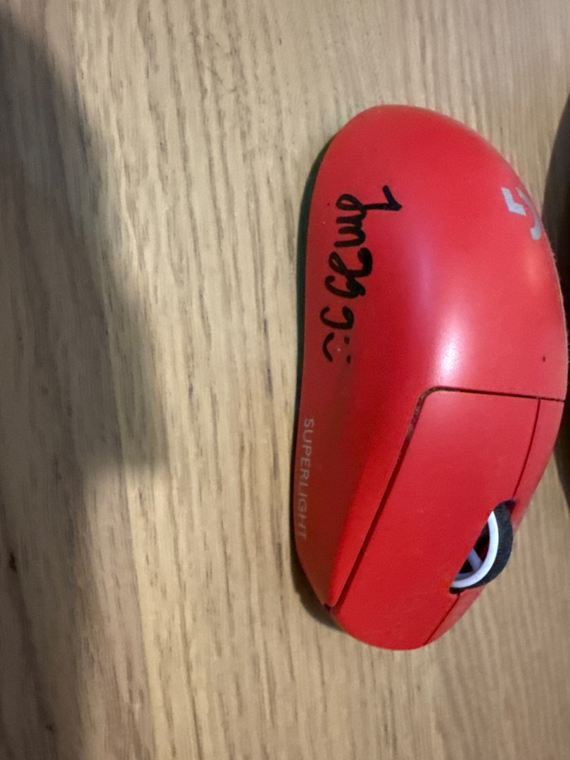 Logitech G Pro X Superlight Wireless Gaming Mouse - Red, Computers ...