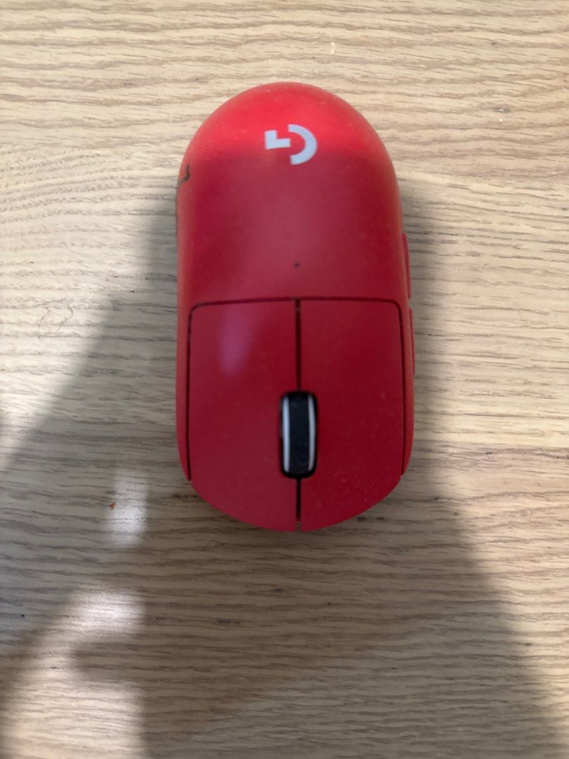 Logitech G Pro X Superlight Wireless Gaming Mouse - Red, Computers ...
