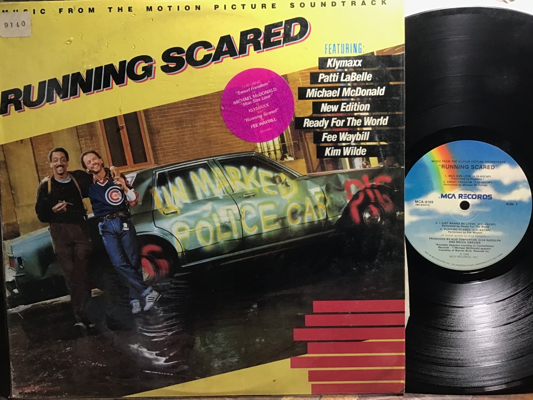 LP Running Scared - Klymacc - Patti La Belle - New Edition - Kim Wilde ...