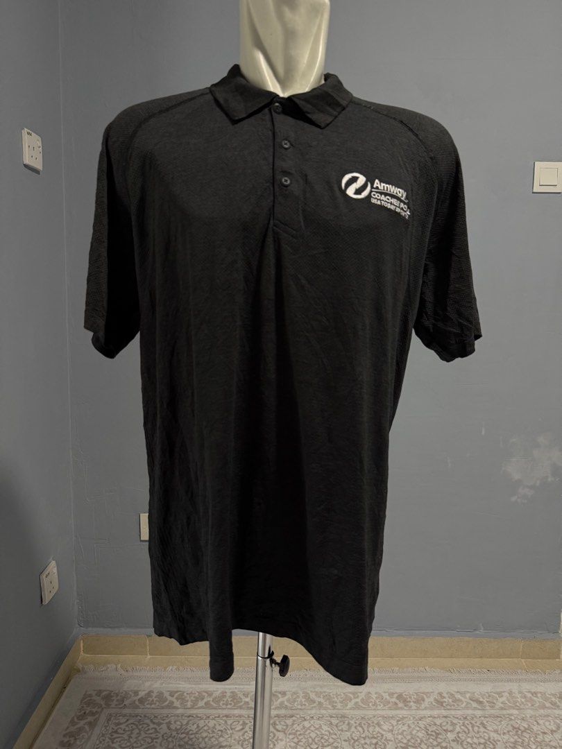 Lululemon Collar Warna Dark Grey Pit23 Labuh 31 Saiz XL Kain Polyester ...