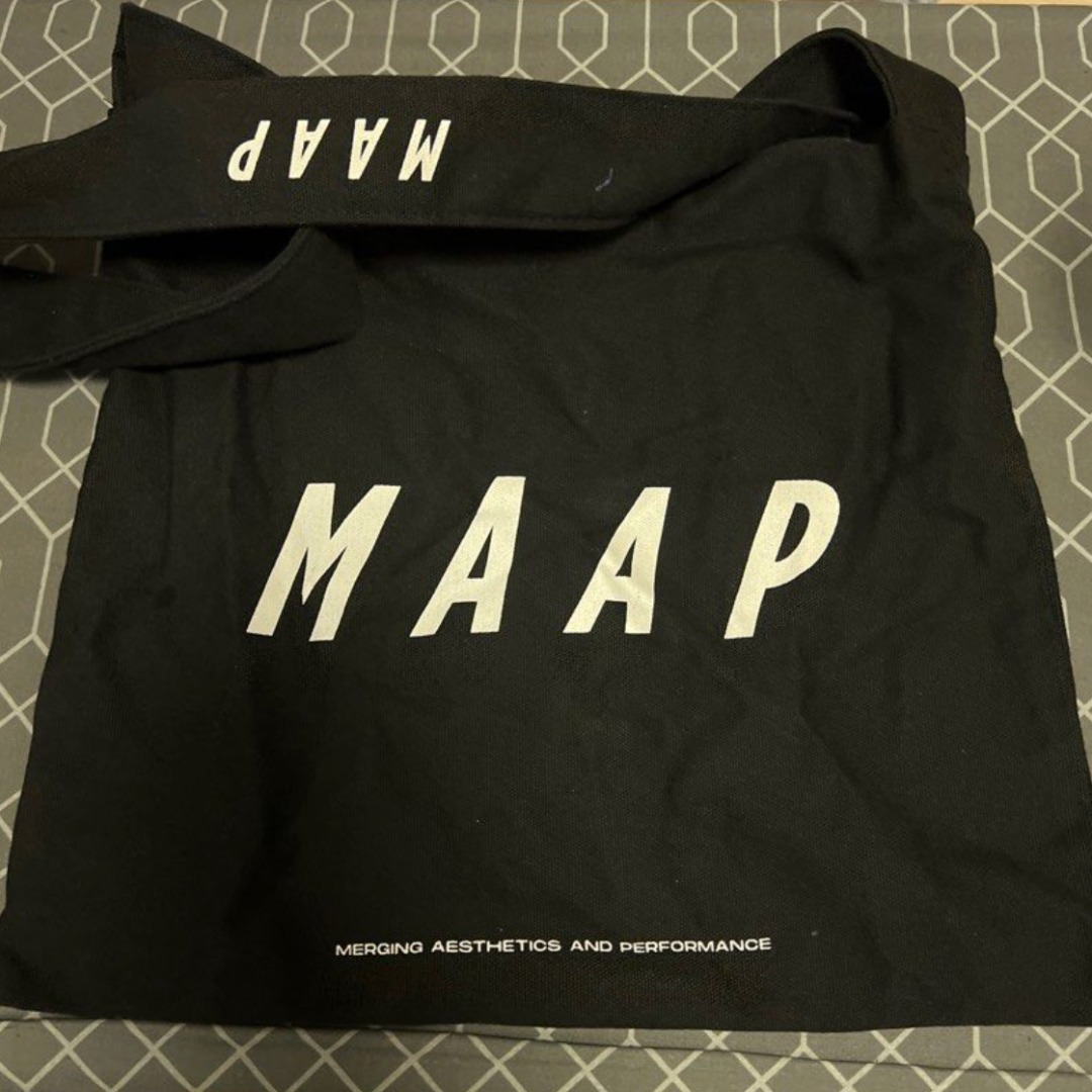 MAAP musette Bag - Black, Men's Fashion, Bags, Sling Bags on Carousell