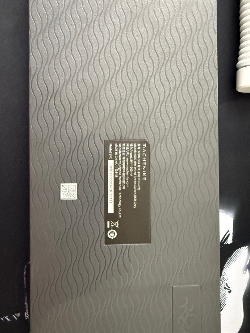 Machenike K500 94 percent RGB Mechanical Keyboard - Grey, Computers ...