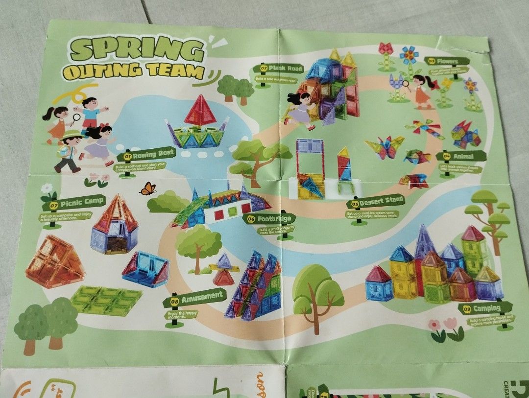 Magnetic Tiles Building Blocks Set, Hobbies & Toys, Toys & Games on ...