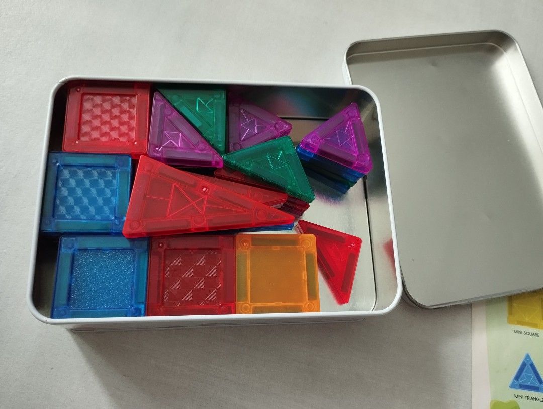 Magnetic Tiles Building Blocks Set, Hobbies & Toys, Toys & Games on ...