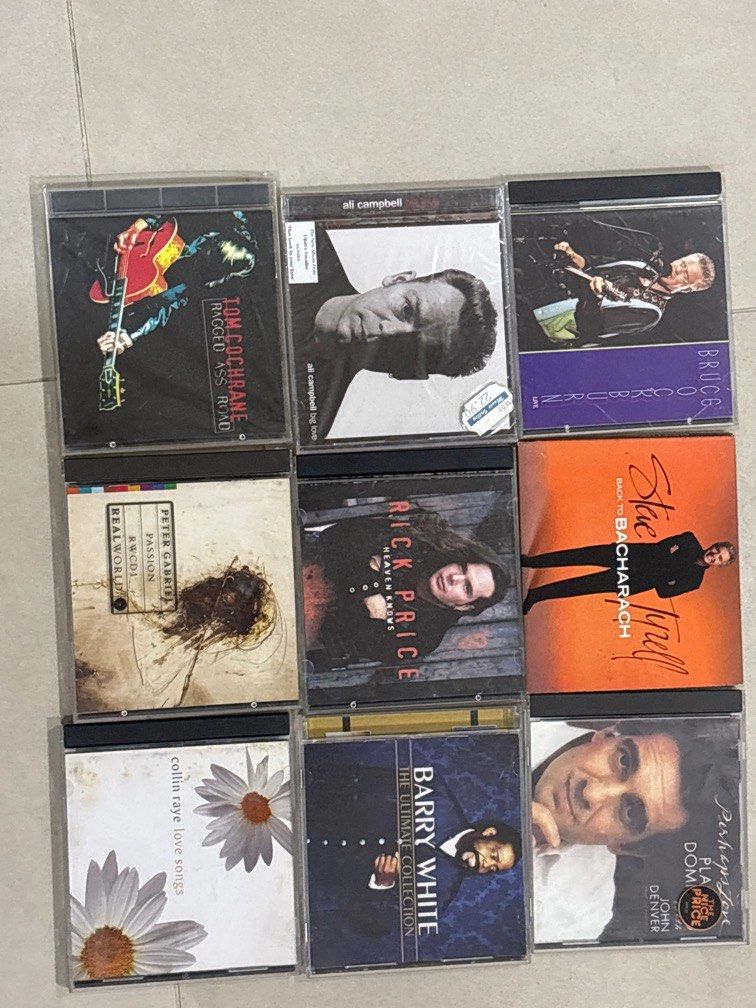 Male singer 3, Hobbies & Toys, Music & Media, CDs & DVDs on Carousell