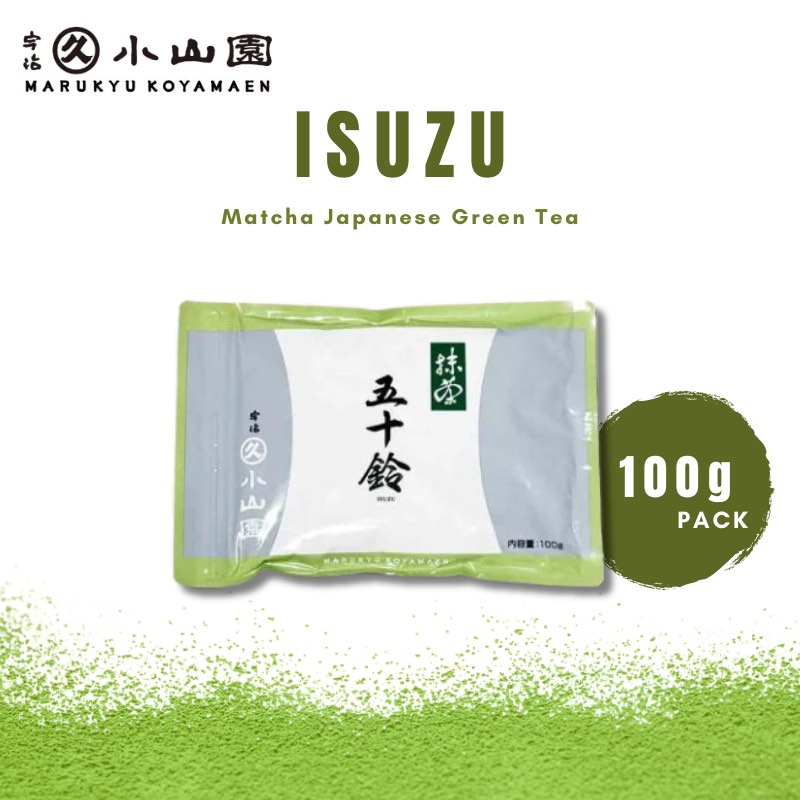 Marukyu Koyamaen Isuzu Matcha Japanese Green Tea 100g, Food & Drinks ...