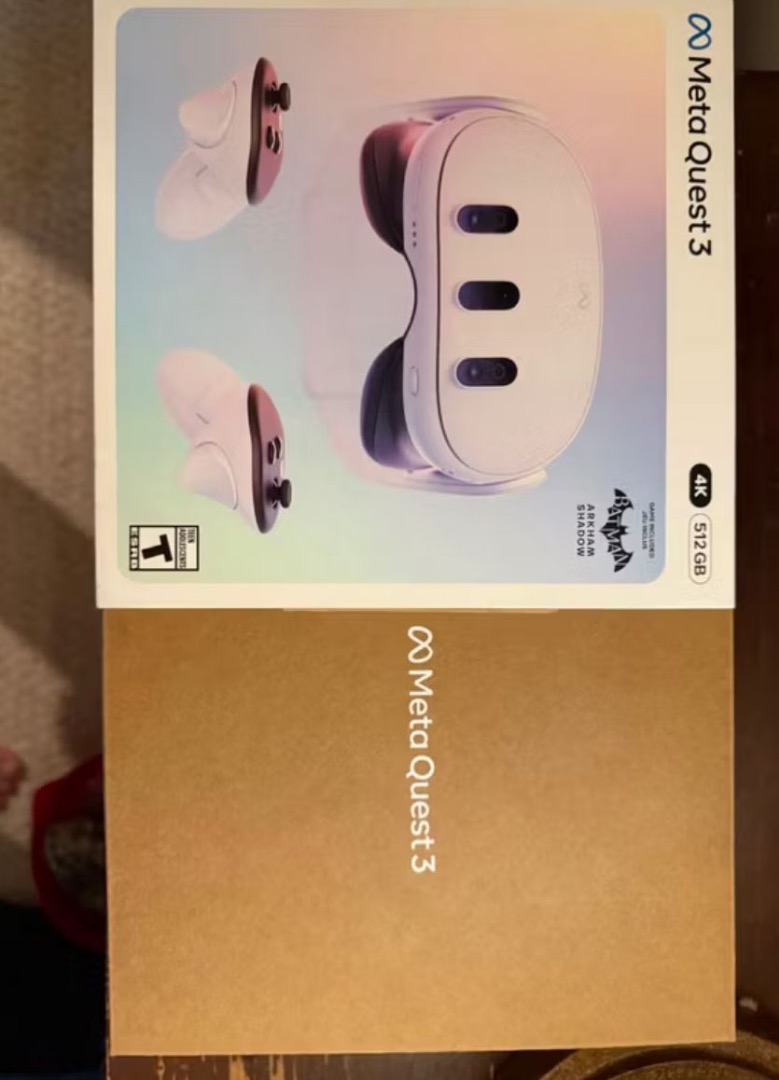 Meta Quest 3 512GB VR Headset, Video Gaming, Video Game Consoles ...