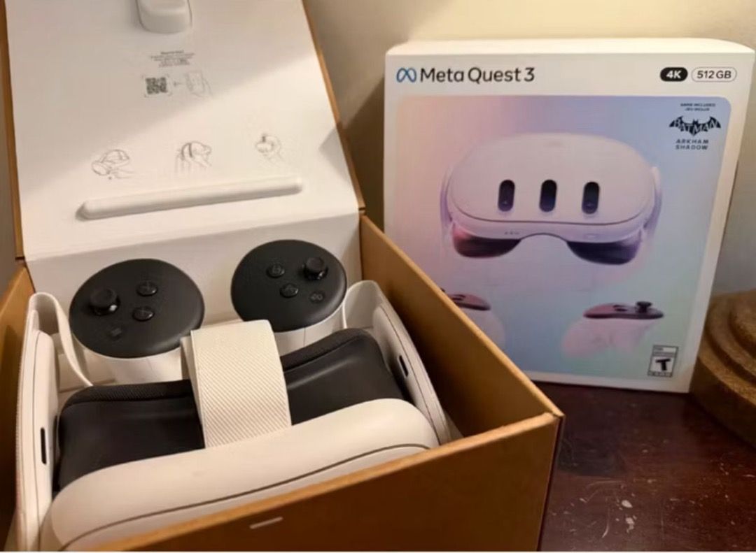 Meta Quest 3 512GB VR Headset, Video Gaming, Video Game Consoles ...