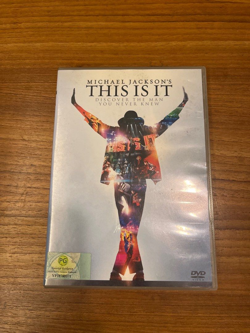 Michael Jackson This Is It DVD, Hobbies & Toys, Music & Media, CDs ...
